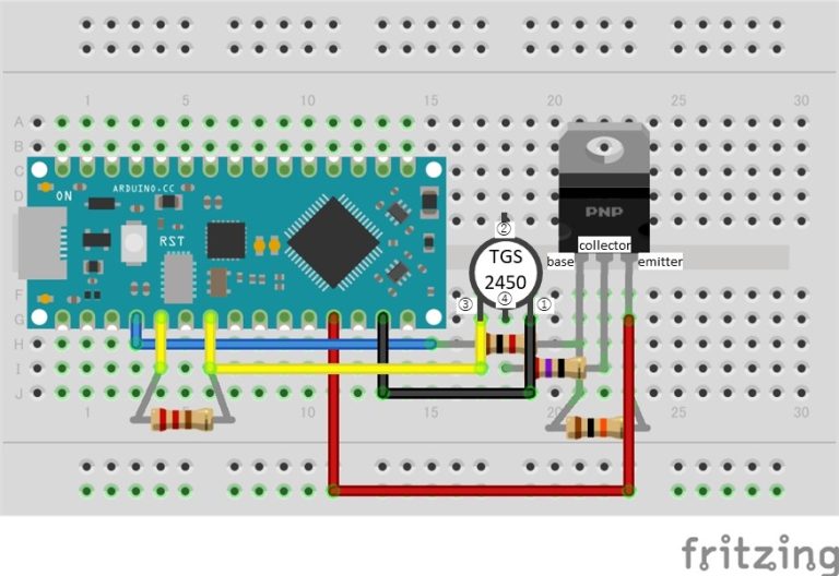 【Arduino Nano Every】tgs2450センサで匂いを測定する | お得なpcライフ